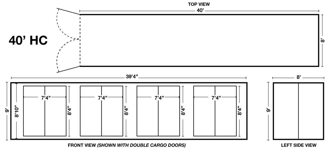 EZ Store Inventory Containers | Located in Texas and Louisiana