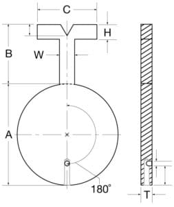 EZ Vent® Vented Paddle Blind | Precision Engineered Products for Pipes ...