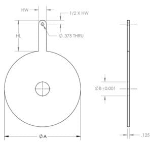 Paddle Type Orifice Plates (Series 520) | Precision Engineered Products ...